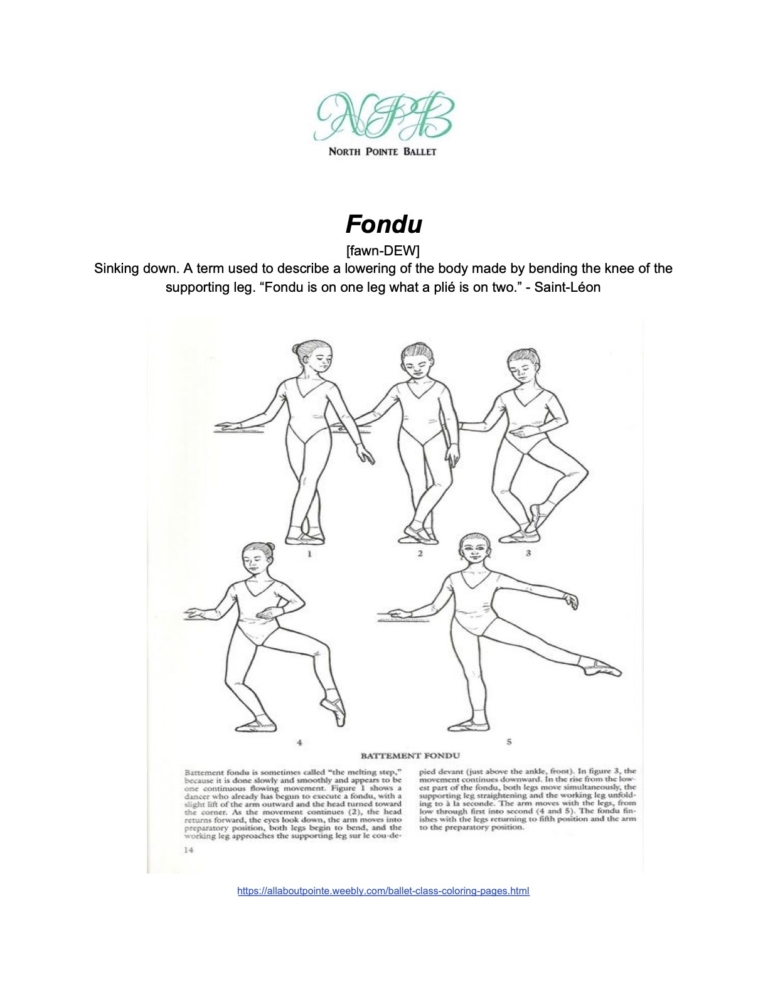 Ballet Word of the Week - North Pointe Ballet