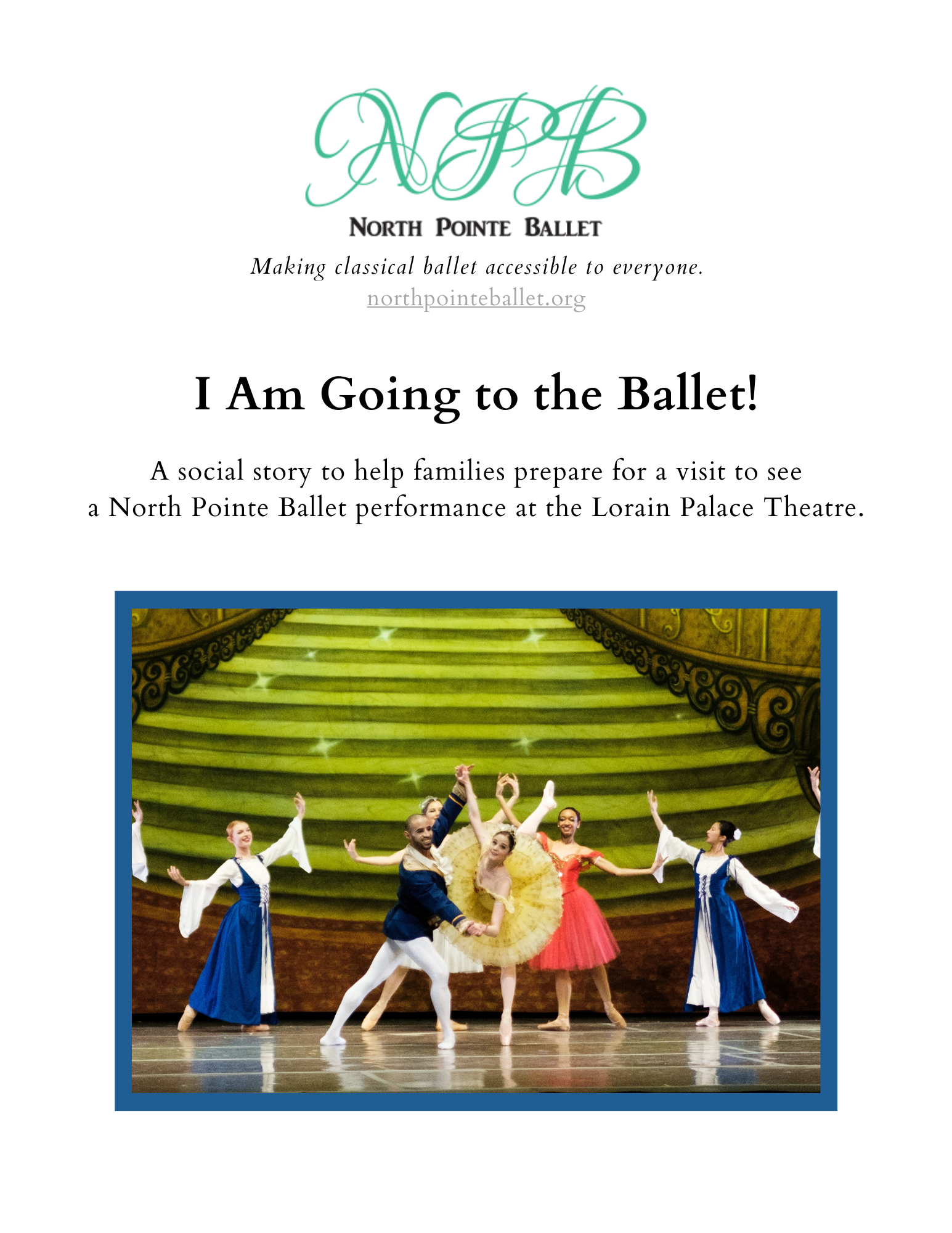 Sensory-Friendly Performances - North Pointe Ballet